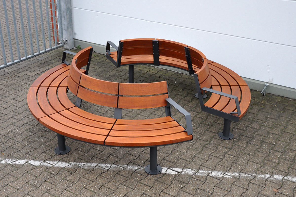 Round seat Aurich with backrest | Thieme GmbH