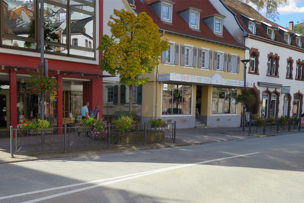 Dahn, Innenstadt – Fahrradanlehnbügel Cubo | Thieme GmbH