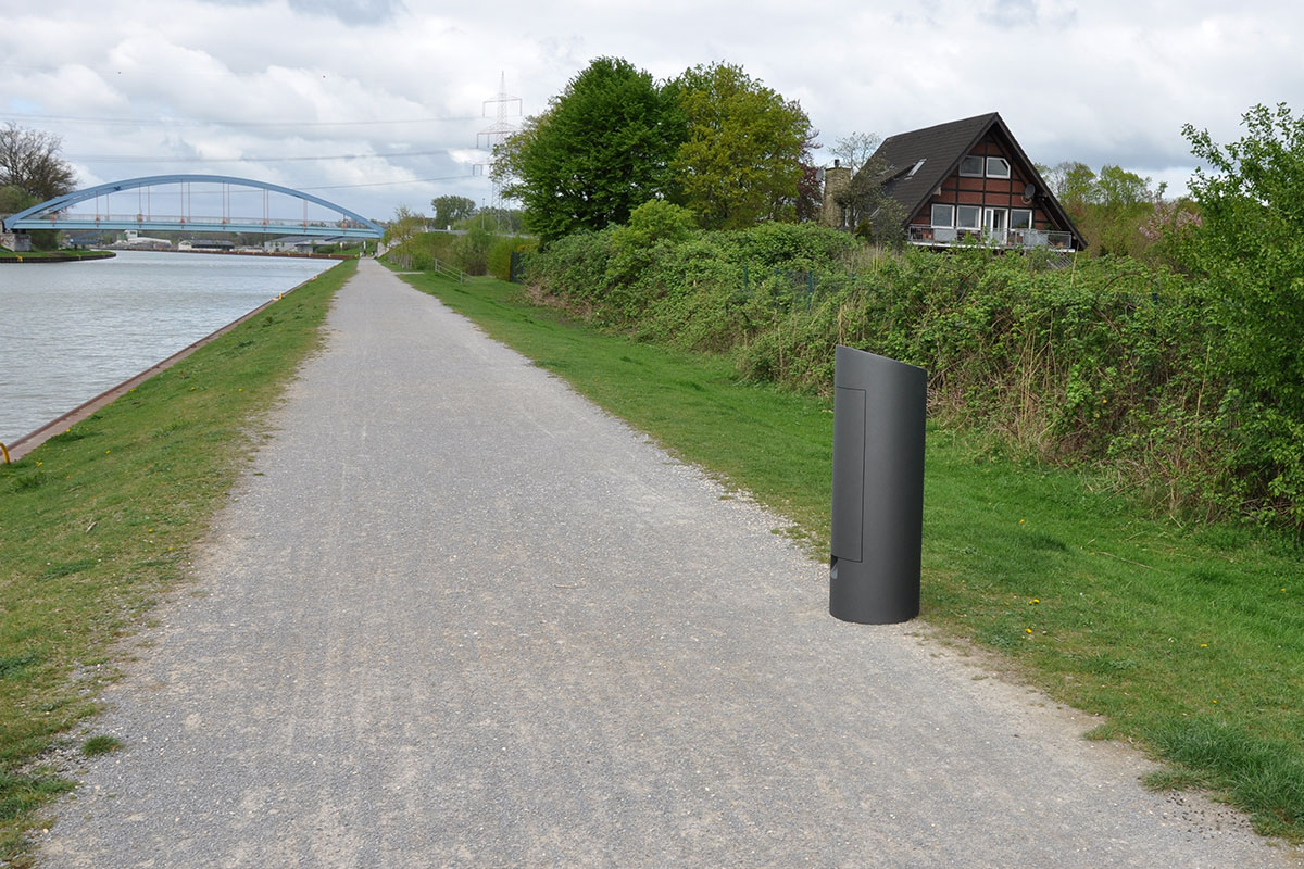 Power and water bollard Mora | Thieme GmbH