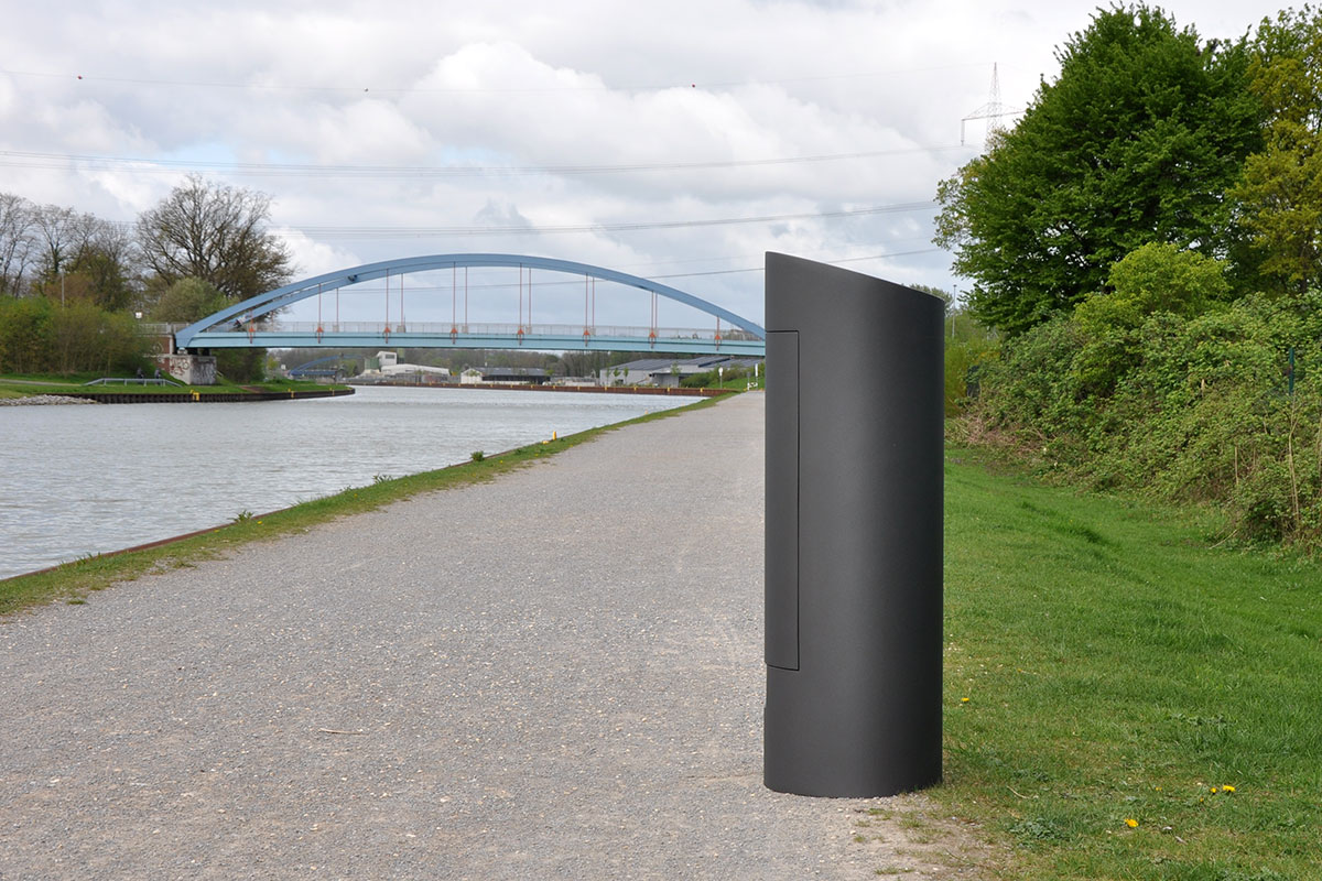 Power and water bollard Mora | Thieme GmbH